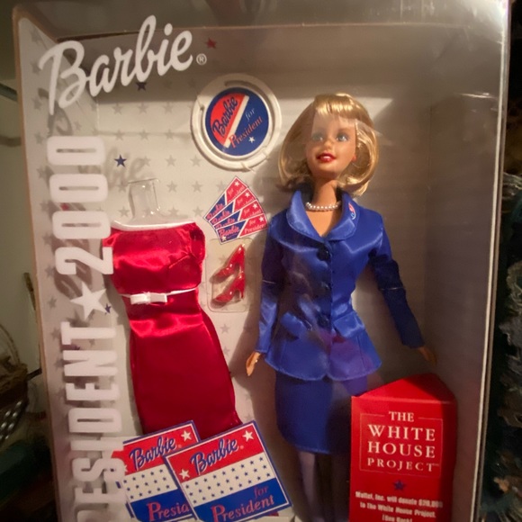Mattel | Toys | Nib Barbie As President From 200 | Poshmark